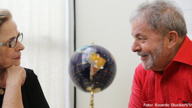 Nos 50 anos do golpe militar, Lula recebe Hildegard Angel